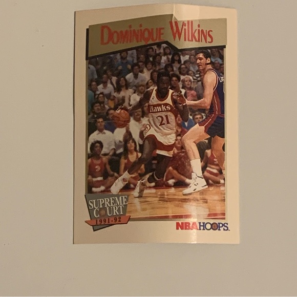 NBA HOOPS | Toys | 991 Nba Hoops Atlanta Hawks Dominique Wilkins 449 ...
